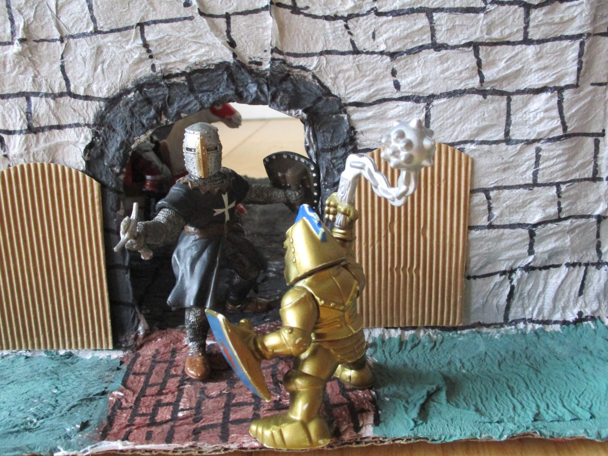 Creative Parenting: a paper mache castle – MY MASHED UP LIFE